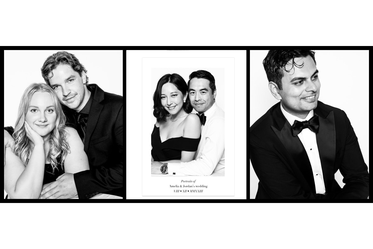 Portraits On White